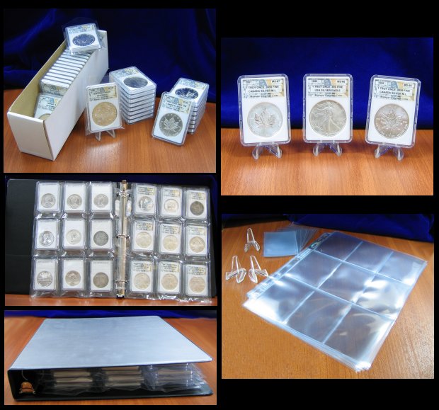 10 Coin Holders Slab Style ** for US Quarter size --- 24 mm** | eBay